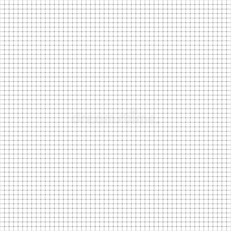 Grid Pattern Technical Background School Sheet Template. Line Square ...