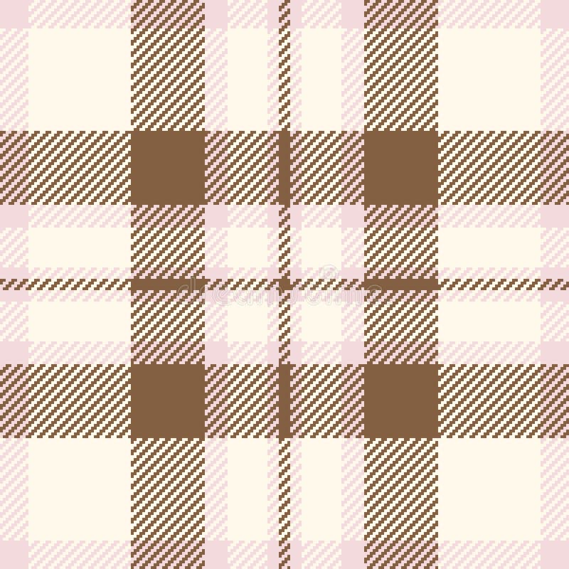 Grid Plaid Fabric Tartan, Everyday Pattern Check Vector. Template ...