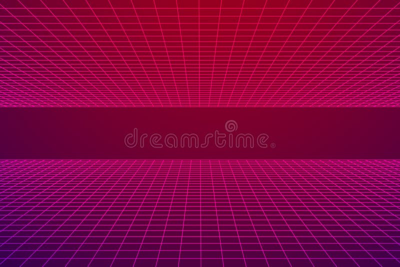 Grid plane with line stock vector. Illustration of horizont - 94995060