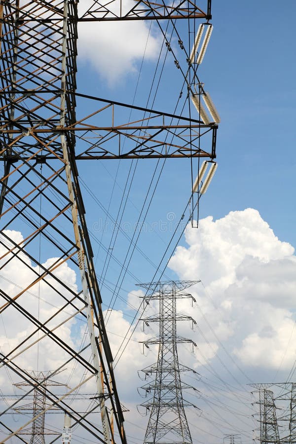 Grid Power Distribution - Series 3 Stock Photo - Image of industrial ...