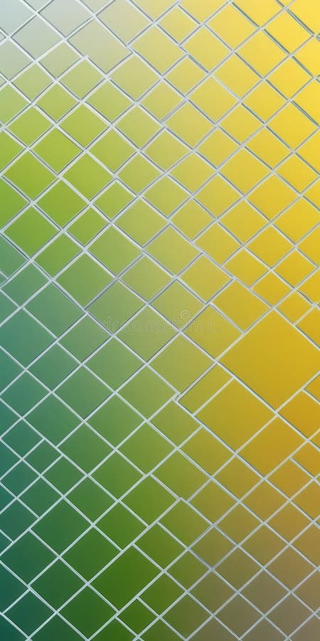 Grid Shapes in Silver Greenyellow Stock Image - Image of pattern ...