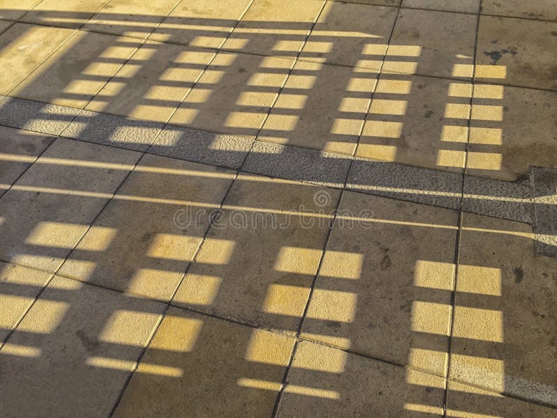 Grid in sun and shadow stock image. Image of backdrop - 90213501