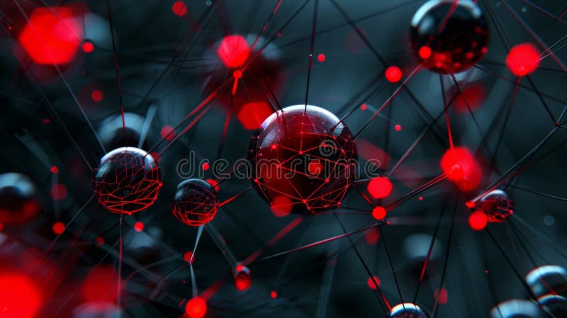 The Grid Surface is an Abstract Background for Science or Technology. a ...