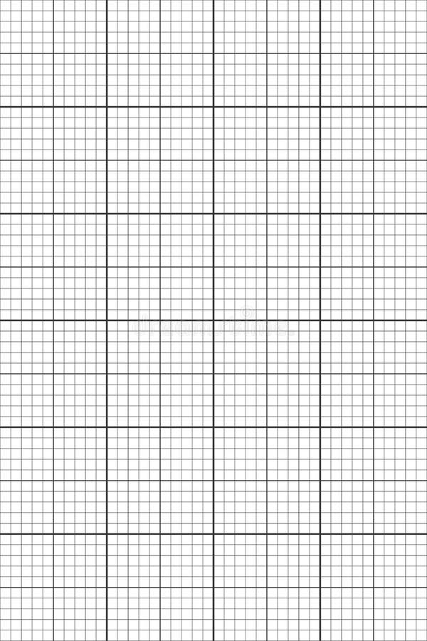 Grid Texture of Notebook Page. Checkered Sheet Template for Math ...