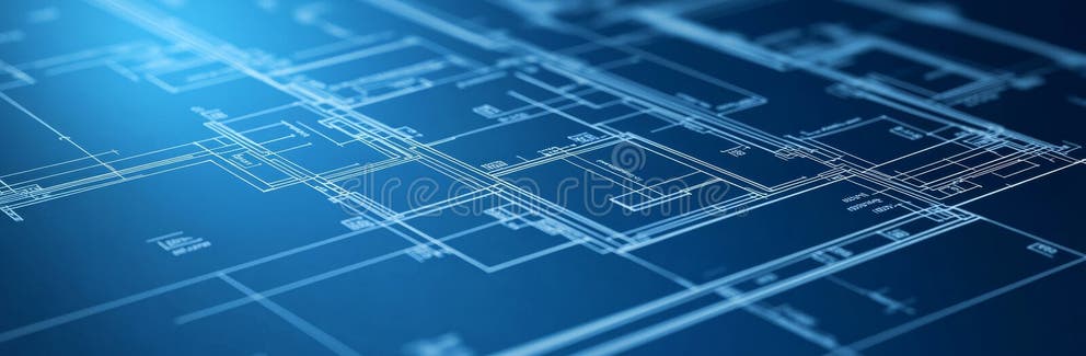 A Grid-textured Blueprint Effect Generator Overlay Design, Complete ...