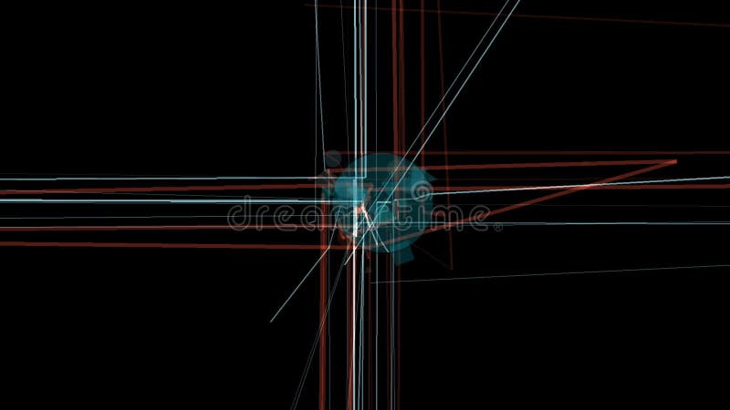 Grid of Vertical and Horizontal Lines Make Grid Animation Stock Video ...