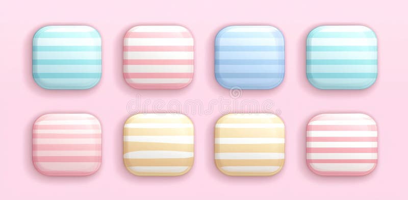 A Grid of Vibrant, Textured, and Patterned Square Tiles Set Against a ...