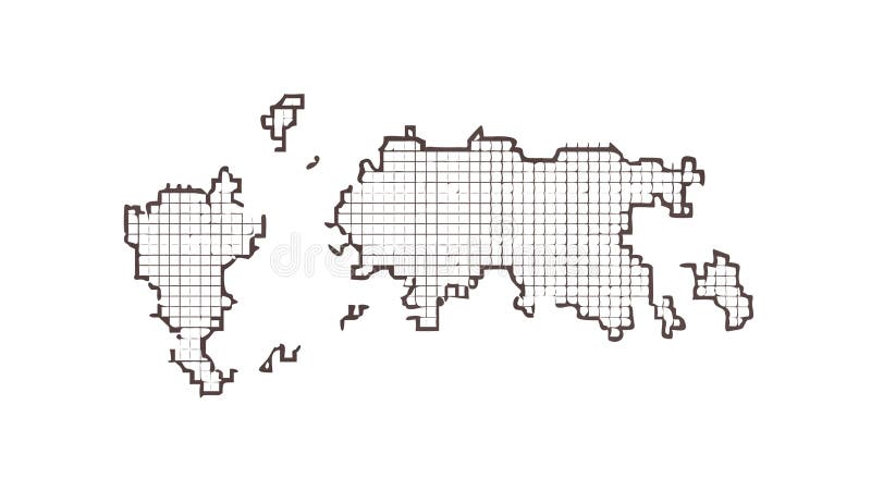 World Map Coordinates Stock Illustrations – 20,890 World Map ...