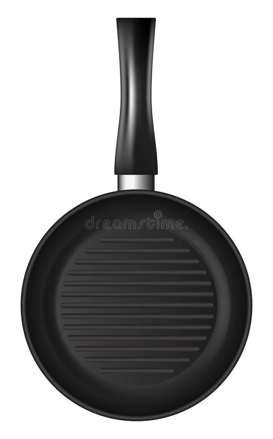 Griddle Icon, Realistic Style Stock Illustration - Illustration of ...
