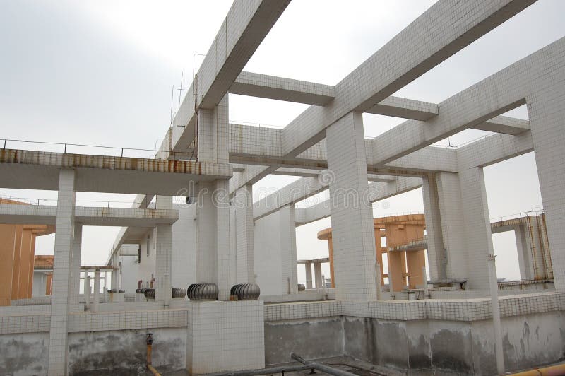 The grider of the building stock image. Image of rack - 12156037