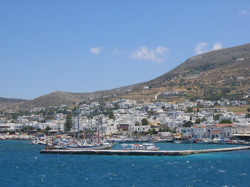 Griechische Insel Von Paros Stockfoto - Bild von griechenland, cyclades ...