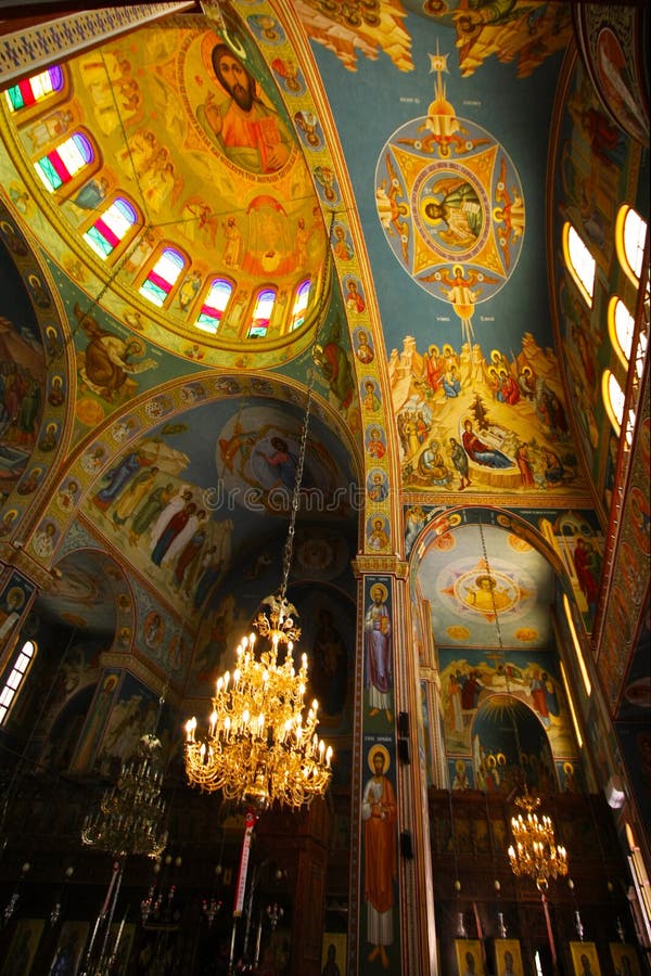 Het Geloof Van Het Orthodoxe Christendom Binnen De Kerk Van Cyprus ...