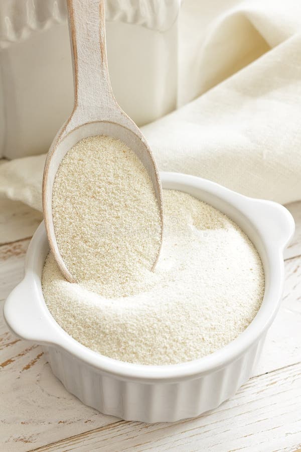 Griesmeel stock afbeelding. Image of voeding, voedingsmiddel - 29988627