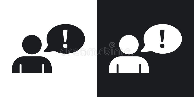 Grievance Thin Line Vector Icon Set Stock Illustration - Illustration ...