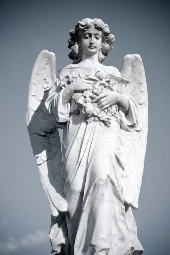 Grieving Angel stock photo. Image of christian, heavenly - 8352398