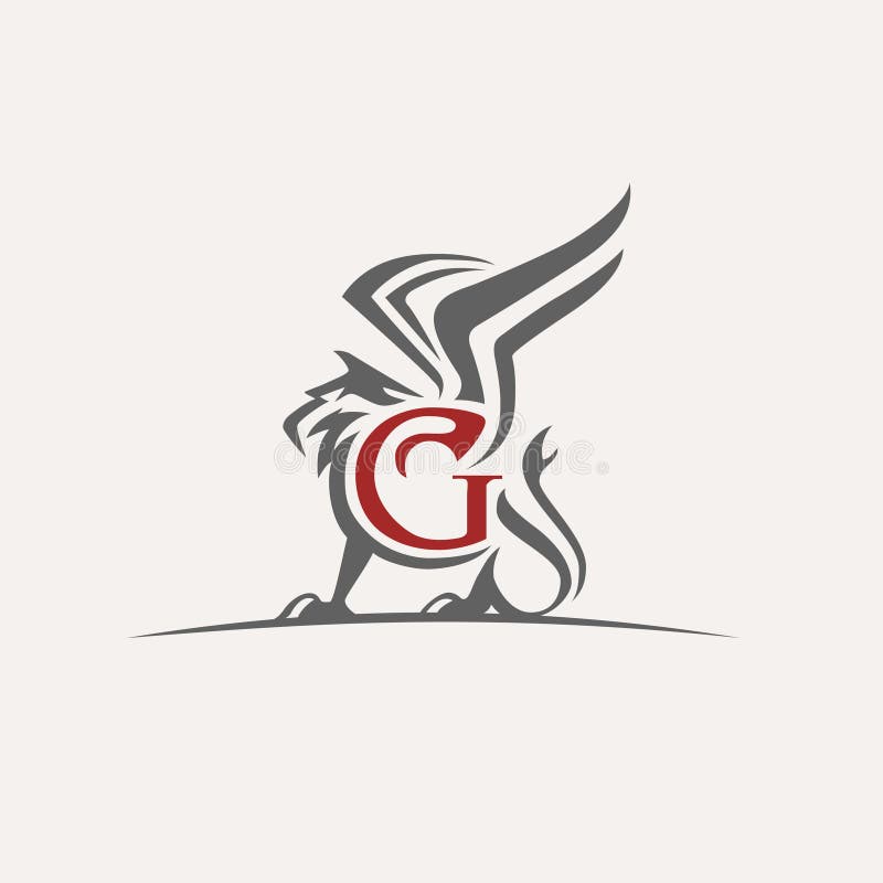 Griffin vector logo stock vector. Illustration of colorful - 83792068
