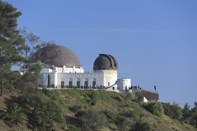 Griffith Observatory editorial photo. Image of tourist - 24568451