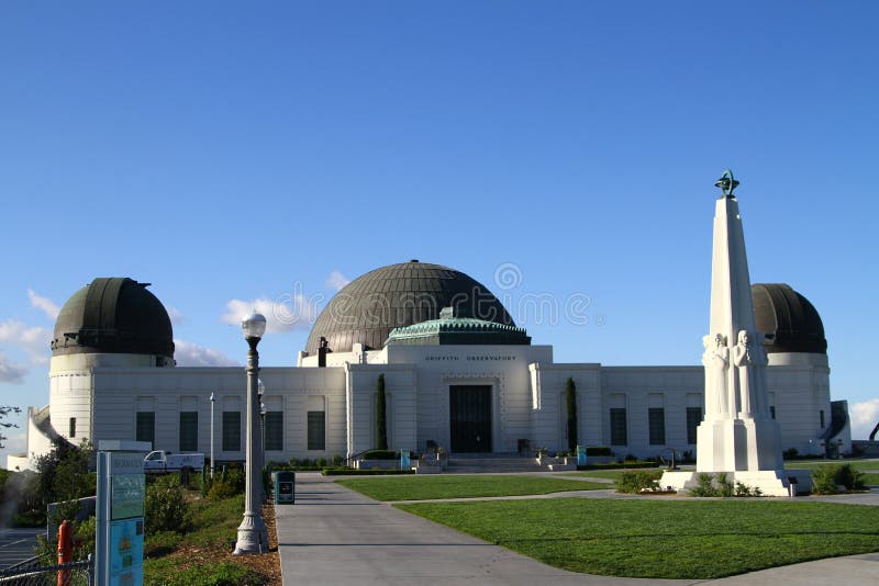 Griffith Observatory editorial image. Image of dome, astronomer - 35349115