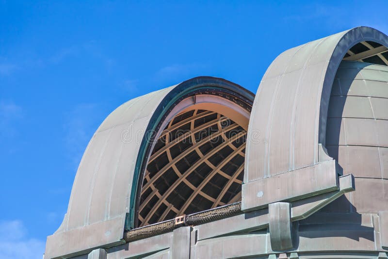 View of Griffith Observatory. Stock Image - Image of copper, star: 38896809