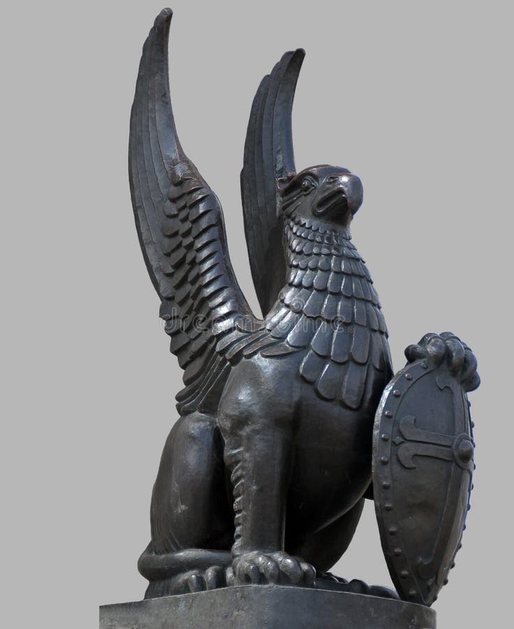 Le Griffon, Un Animal Mythique Photo stock - Image du tête, agrafe: 9400182