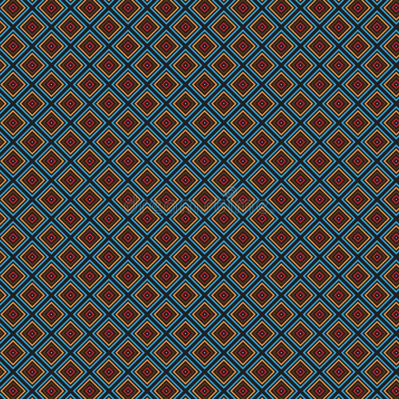 Griglia Elegante Variopinta Scura Mesh Pattern Background Del Retro ...