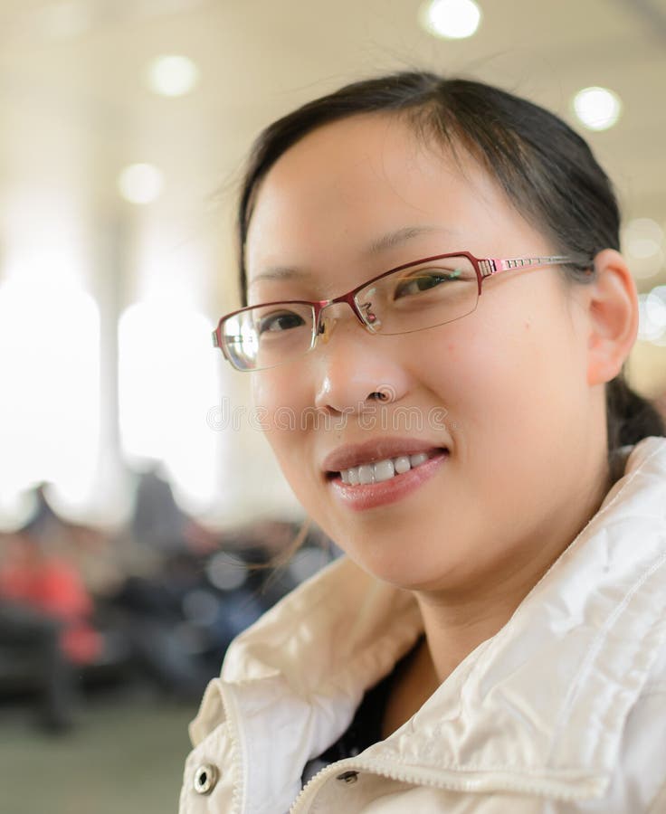 Gril portrait stock photo. Image of portrait, woman, happy - 29288450