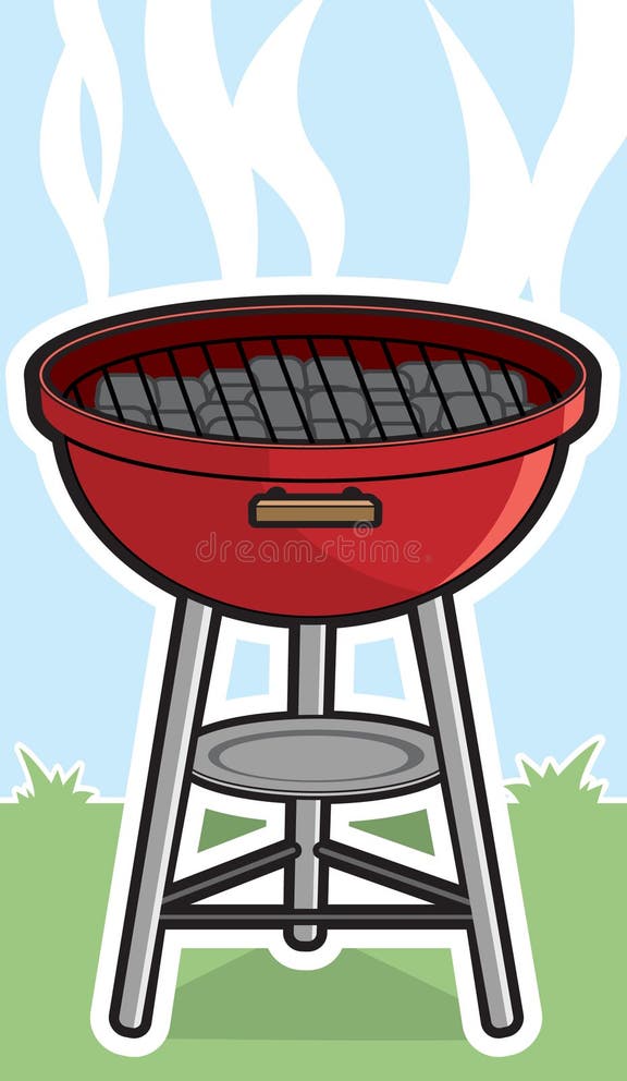 Grill stock vector. Illustration of charcoal, barbecue - 2032240
