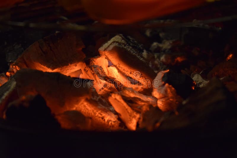 Grill Background at Summer Nights Stock Image - Image of steak, warm ...