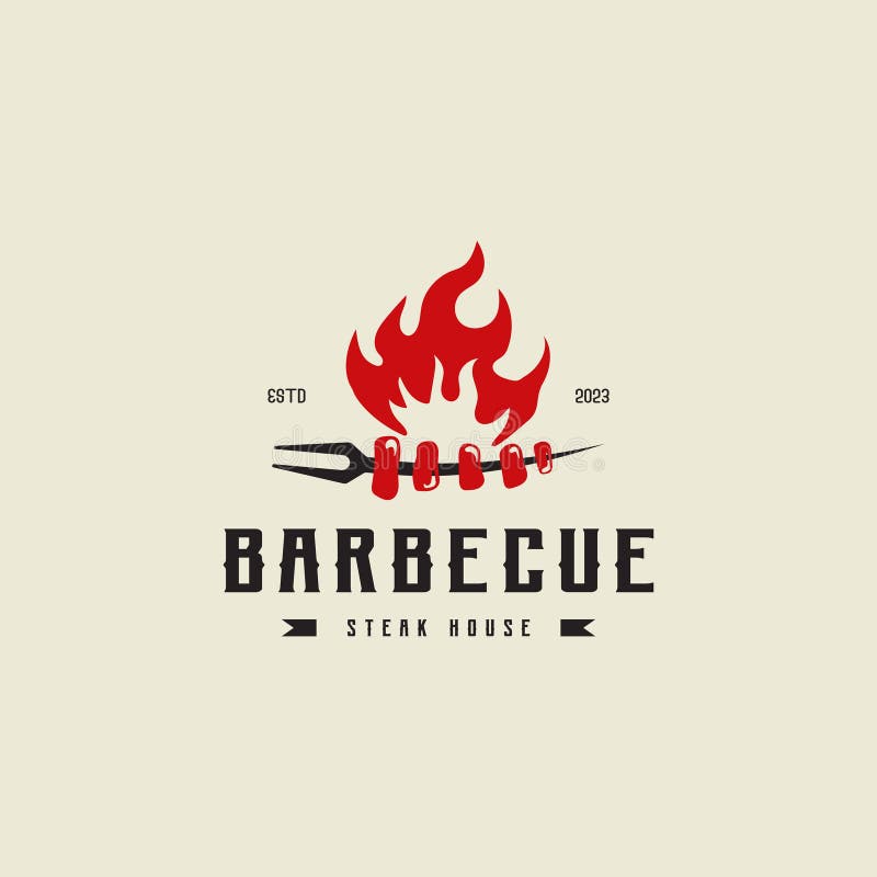Barbecue Fire Design Background Stock Illustrations – 15,006 Barbecue ...