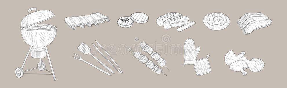 Roast Cookout Stock Illustrations – 5,601 Roast Cookout Stock ...