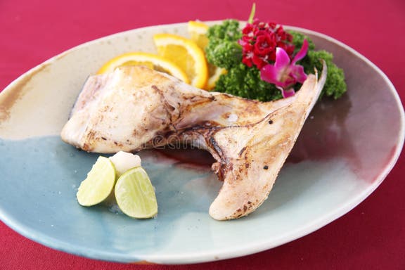 Grill Black Cod Japanese Style Stock Photo - Image of dara, fish: 136964674