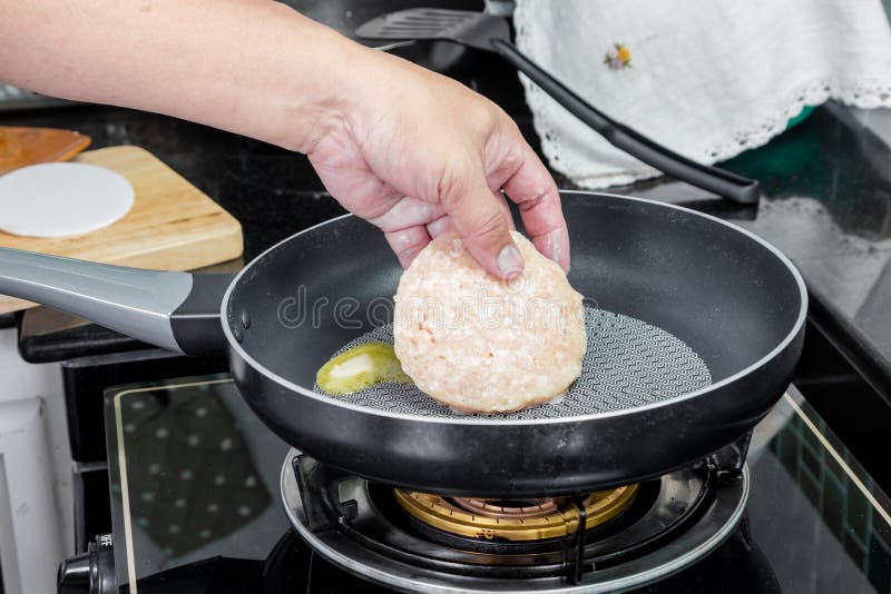 Grill burger stock photo. Image of cook, butter, beef - 55841202