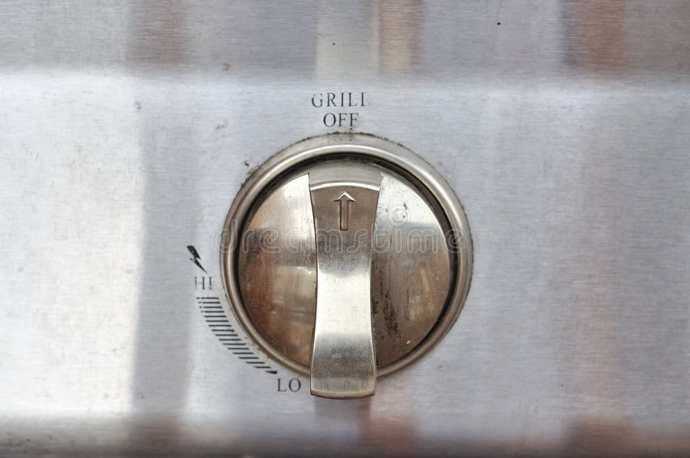 Grill button stock image. Image of button, timer, grill - 15481523