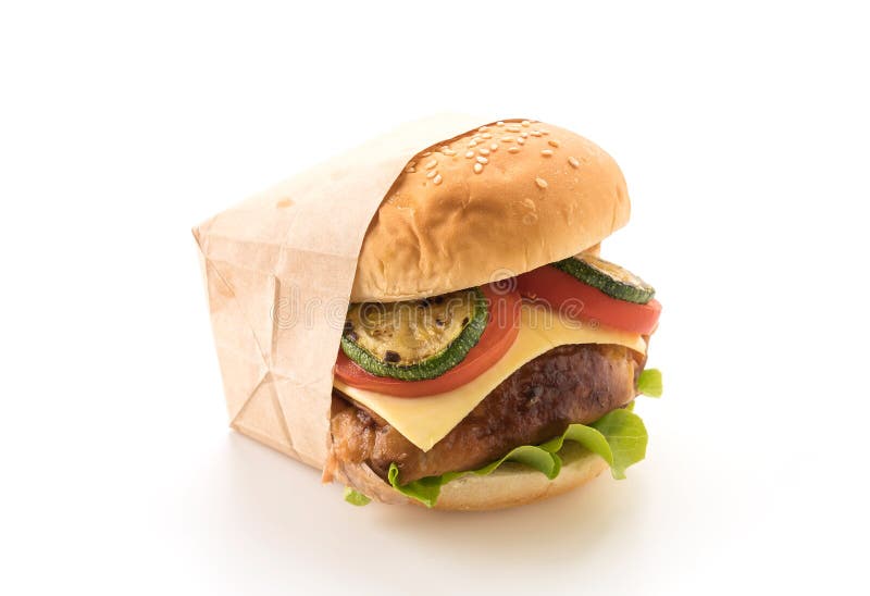 Grill chicken burger stock photo. Image of sesame, sandwich - 240949854