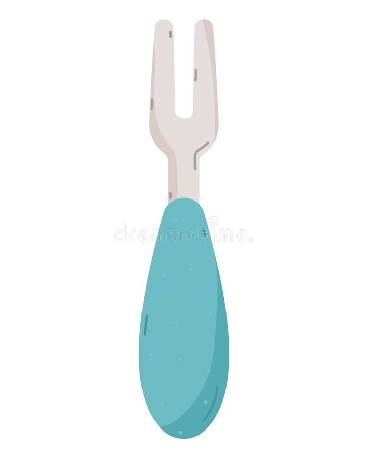 Grill fork design stock illustration. Illustration of metal - 274356525
