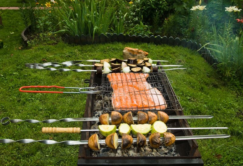 Garden stock image. Image of building, front, dacha, gable - 10130765