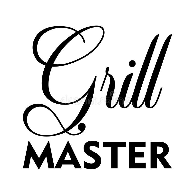 Grill Master Vector Stock Illustrations – 370 Grill Master Vector Stock ...