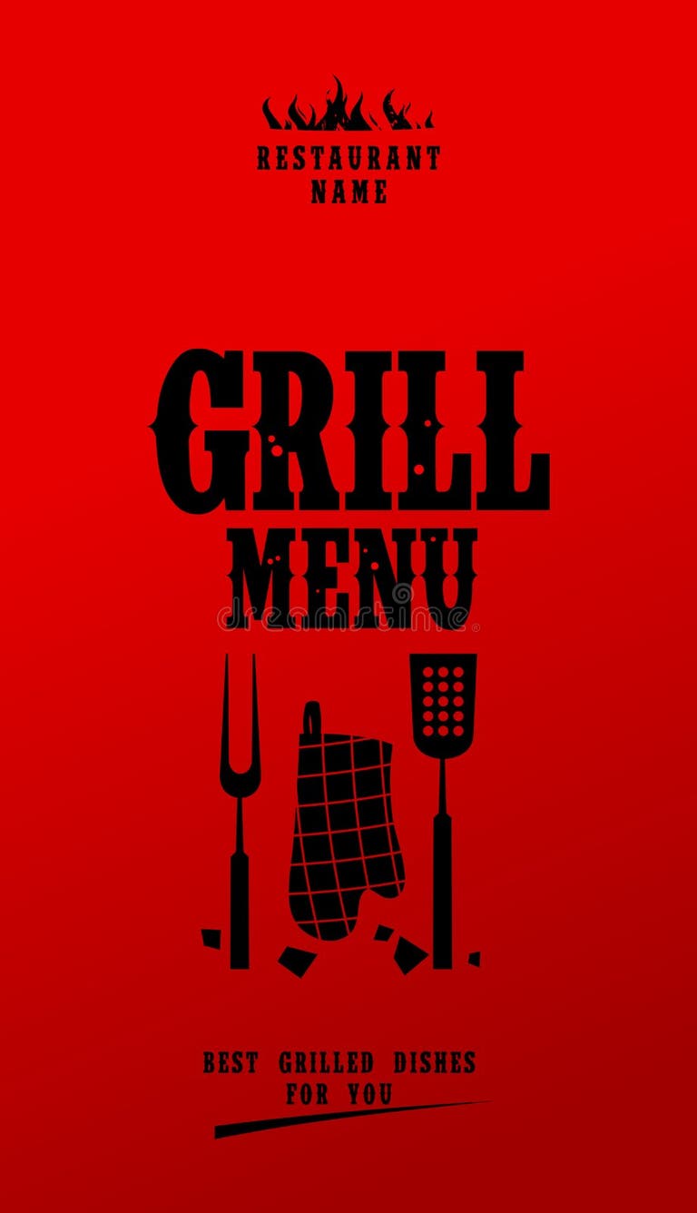 Grill Menu Card Stock Illustrations – 5,863 Grill Menu Card Stock ...