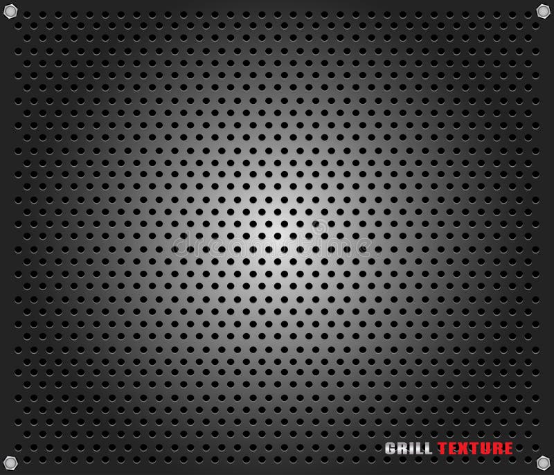 Grill texture stock vector. Illustration of backdrop - 18539705
