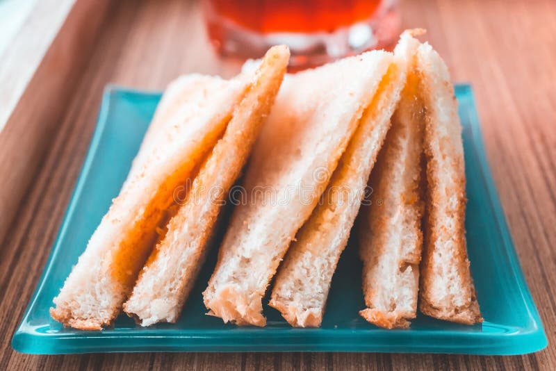 Grill toasted bread stock image. Image of crispy, slice - 23996627