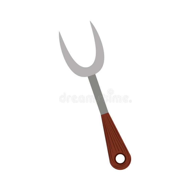 Grillad Bestick Isolerad Symbol Stock Illustrationer - Illustration av ...