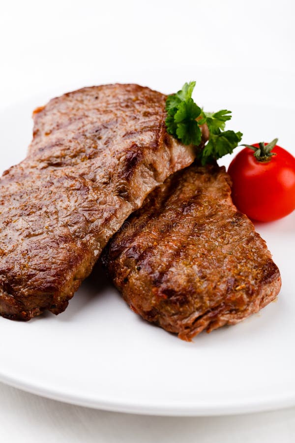 Grilled beef stock photo. Image of objects, filet, pork - 17748160