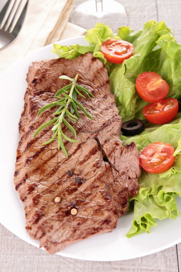 Grilled beef stock photo. Image of fillet, dinner, juicy - 25229118