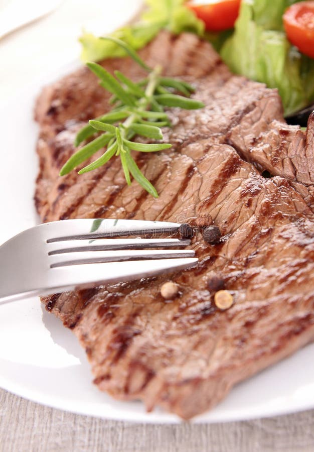 Grilled beef stock photo. Image of gourmet, dinner, dining - 25229140