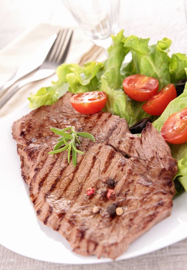 Grilled beef stock photo. Image of restaurant, studio - 25229152