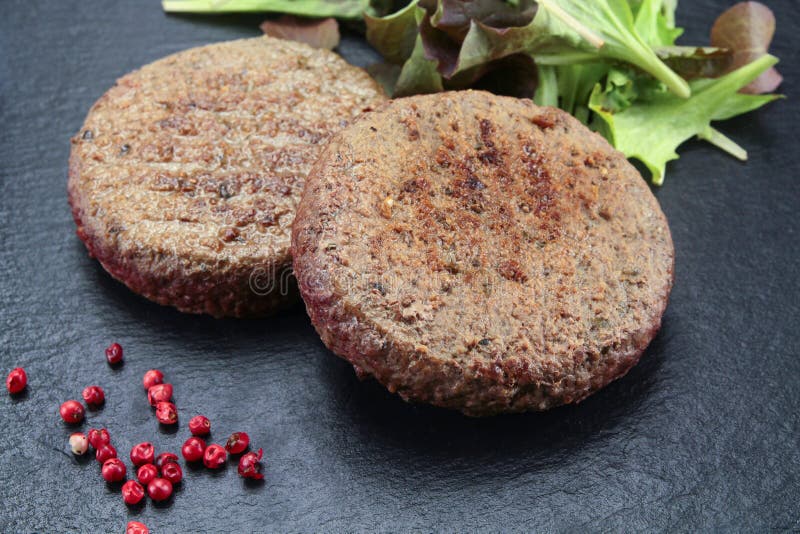 Grilled beef ground steak stock photo. Image of ground - 166876932