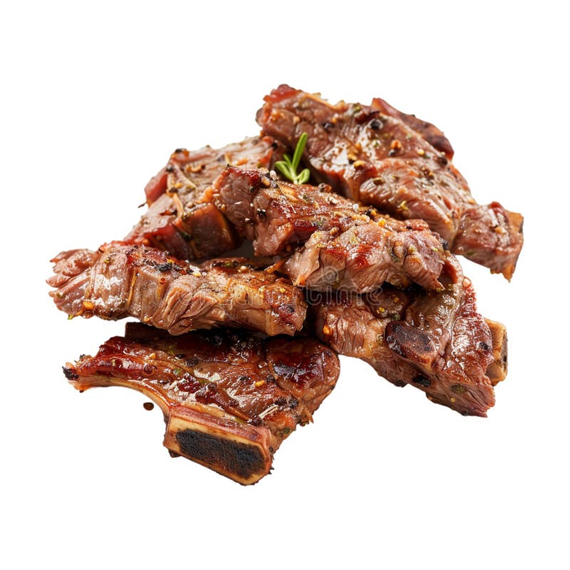 Grilled Beef Meat on Transparent Background - Ai Generated Stock ...