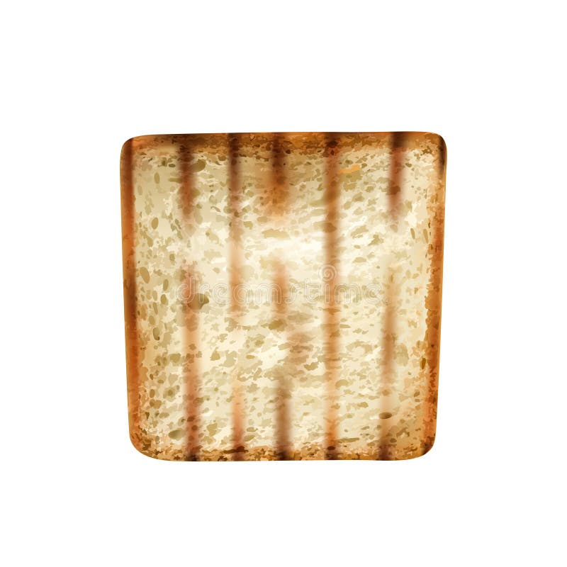 Grilled Bread Slice stock image. Image of baking, flour - 230377035