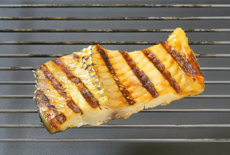 Grilled carp fillet stock photo. Image of boned, fillet - 61445286