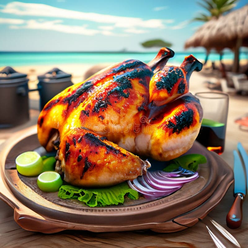 Grilled chicken stock photo. Image of produce, meal - 316073052